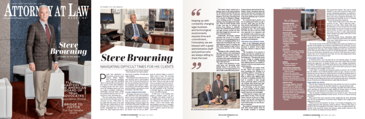 Steve Browning: Navigating Difficult Times for His Clients
