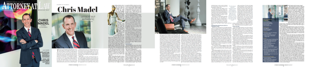Chris Madel: Offbeat But Authentic | Attorney at Law Magazine