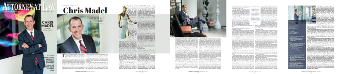 Chris Madel: Offbeat But Authentic | Attorney at Law Magazine