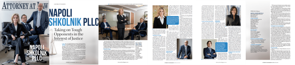 Napoli Shkolnik PLLC: Taking on Tough Opponents | Features