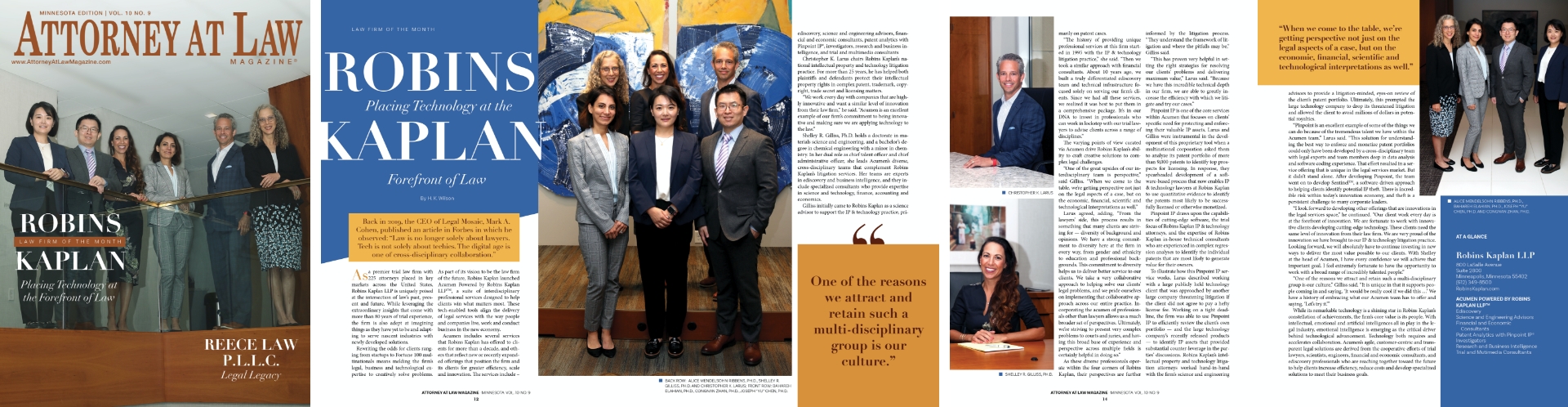 Robins Kaplan: Placing Tech at the Forefront of Law | Attorney at Law ...